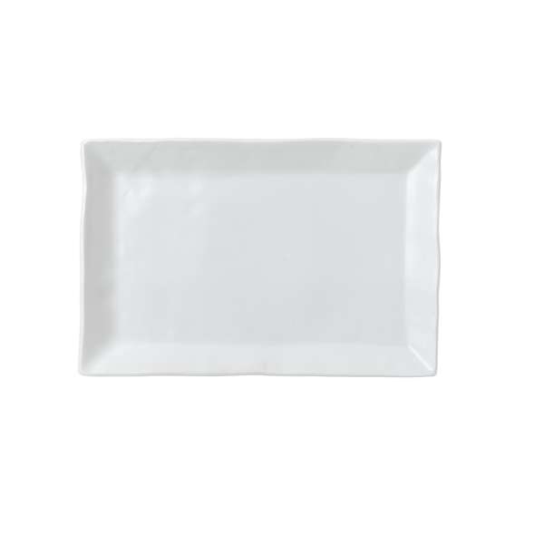 Organic White Rectangle Tray (L:11.25'' X W:7.75'') | Arc Cardinal
